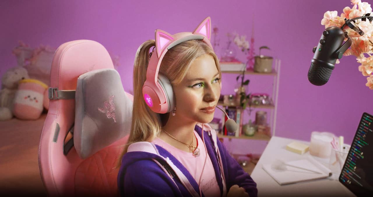 Purr! Razer julkaisi uudet Kraken Kitty -kuulokkeet - Tilt.fi